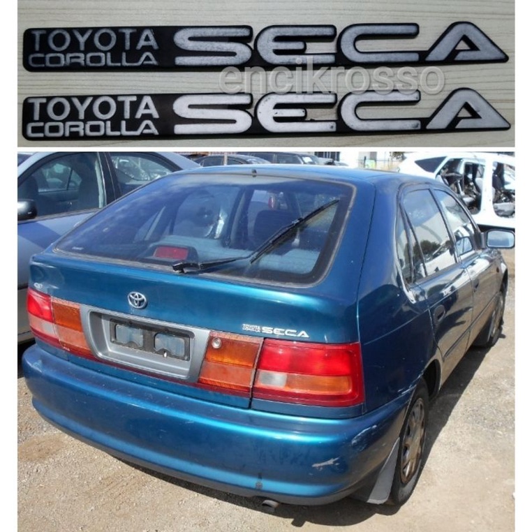 Toyota Corolla ae101 Seca rear emblem | Shopee Malaysia