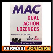 MAC Dual Action Lozenges 6's (Exp: August 2025) | Shopee Malaysia