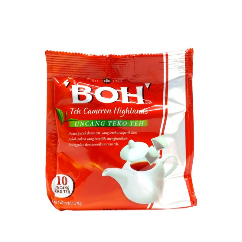 Teh BOH Pot Bag 10s / Teh BOH Uncang Teko 10s | Shopee Malaysia