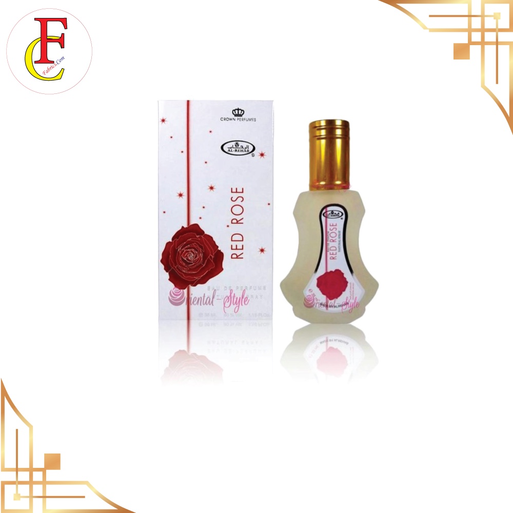 AL REHAB RED ROSE 35ml (Made By KSA) | Shopee Malaysia
