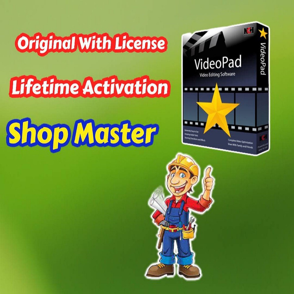 VIDEOPAD VIDEO EDITOR ORIGINAL | FULL VERSION WITH LICENSE Win/Mac Os ...