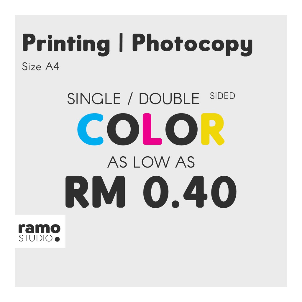 Best Printing Service A4 Color Printing\Photostate (80gsm), (photocopy ...