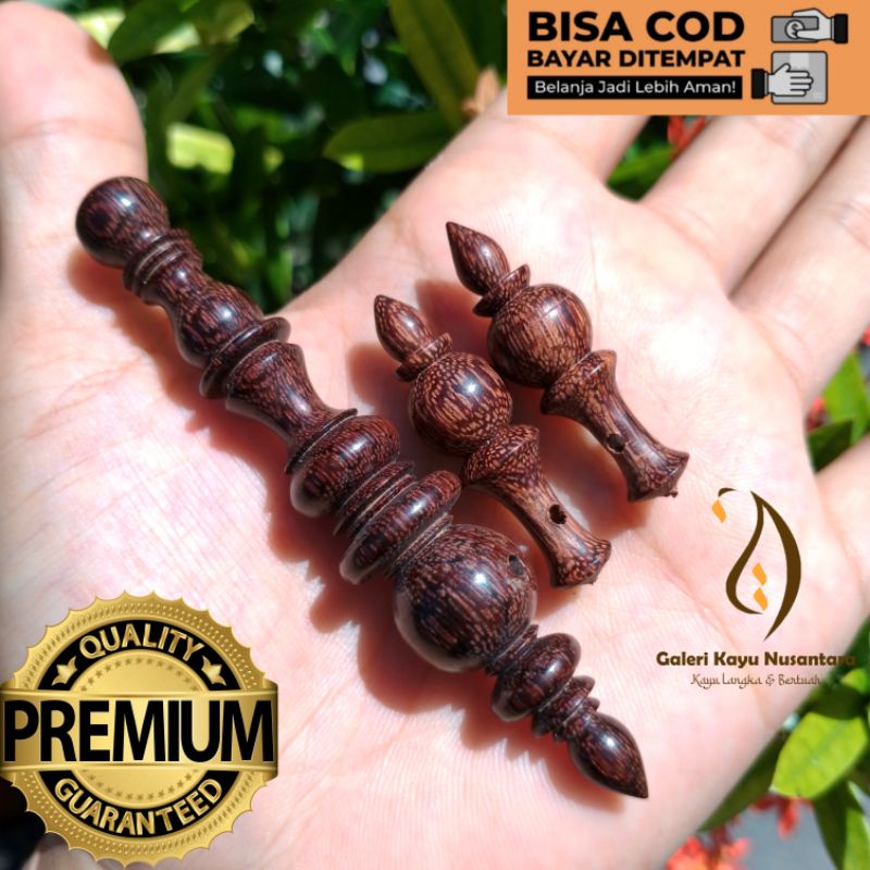 KAYU Heads And Borders Of Galih Asem Wood Rosary | Shopee Malaysia