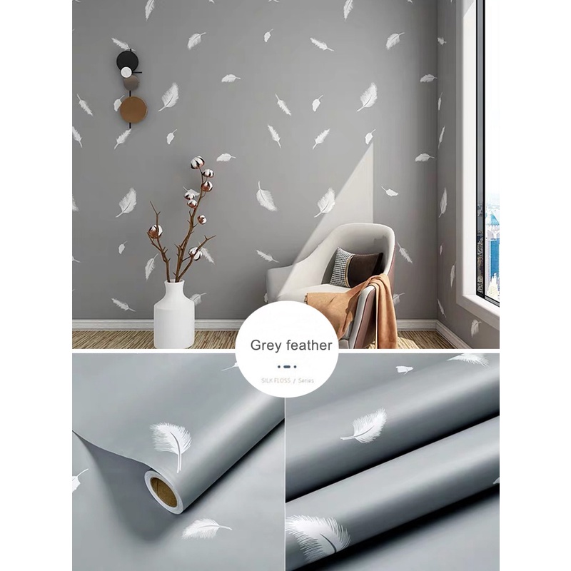 Self adhesive PVC Waterproof Wallpaper Stickers Home Decor Living Room ...
