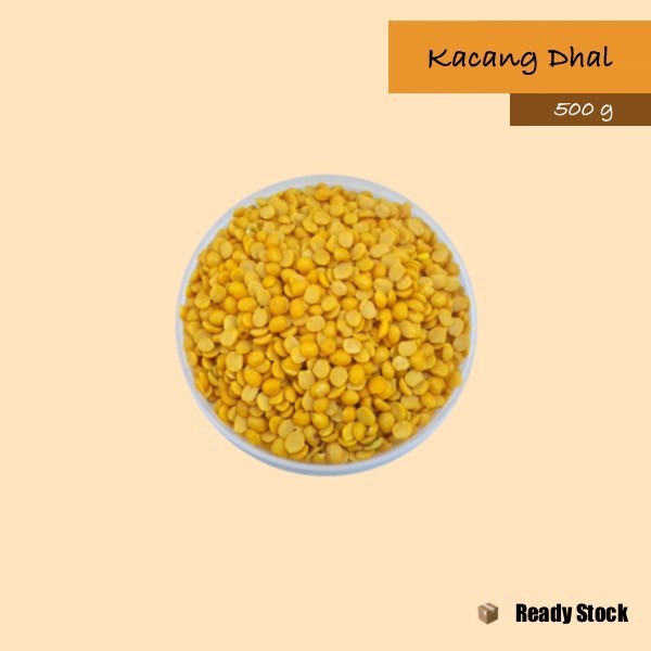 Kacang Dhall (500g) Yellow Dahl Beans | Shopee Malaysia