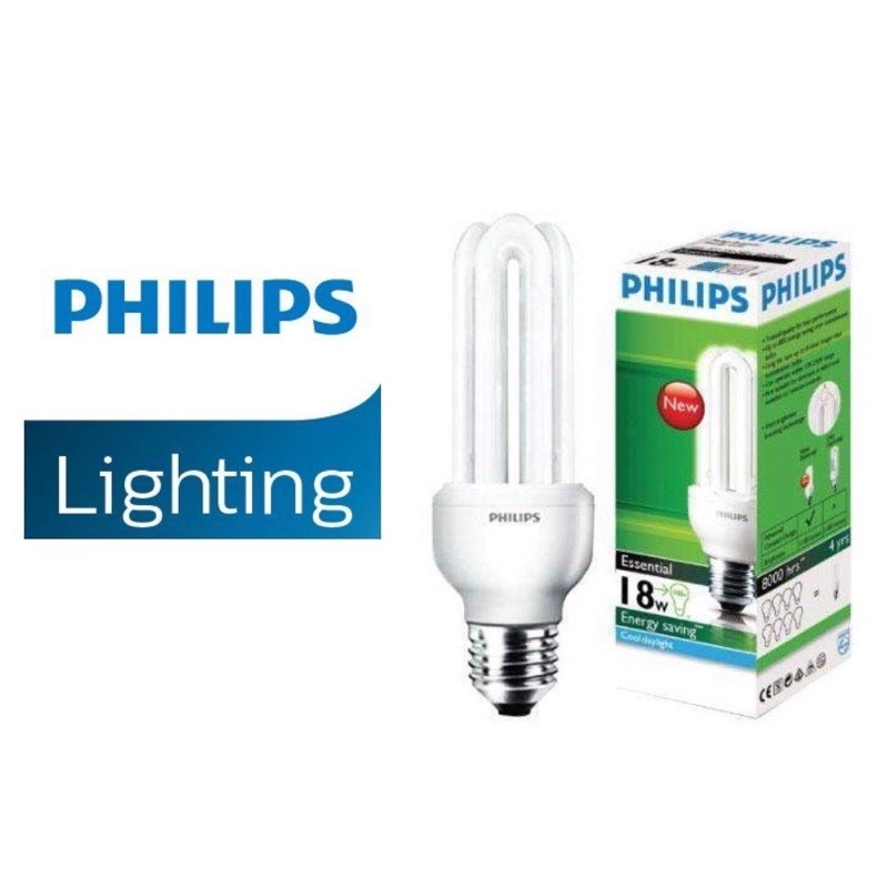 Philips essential bulb 18w E27 | Shopee Malaysia