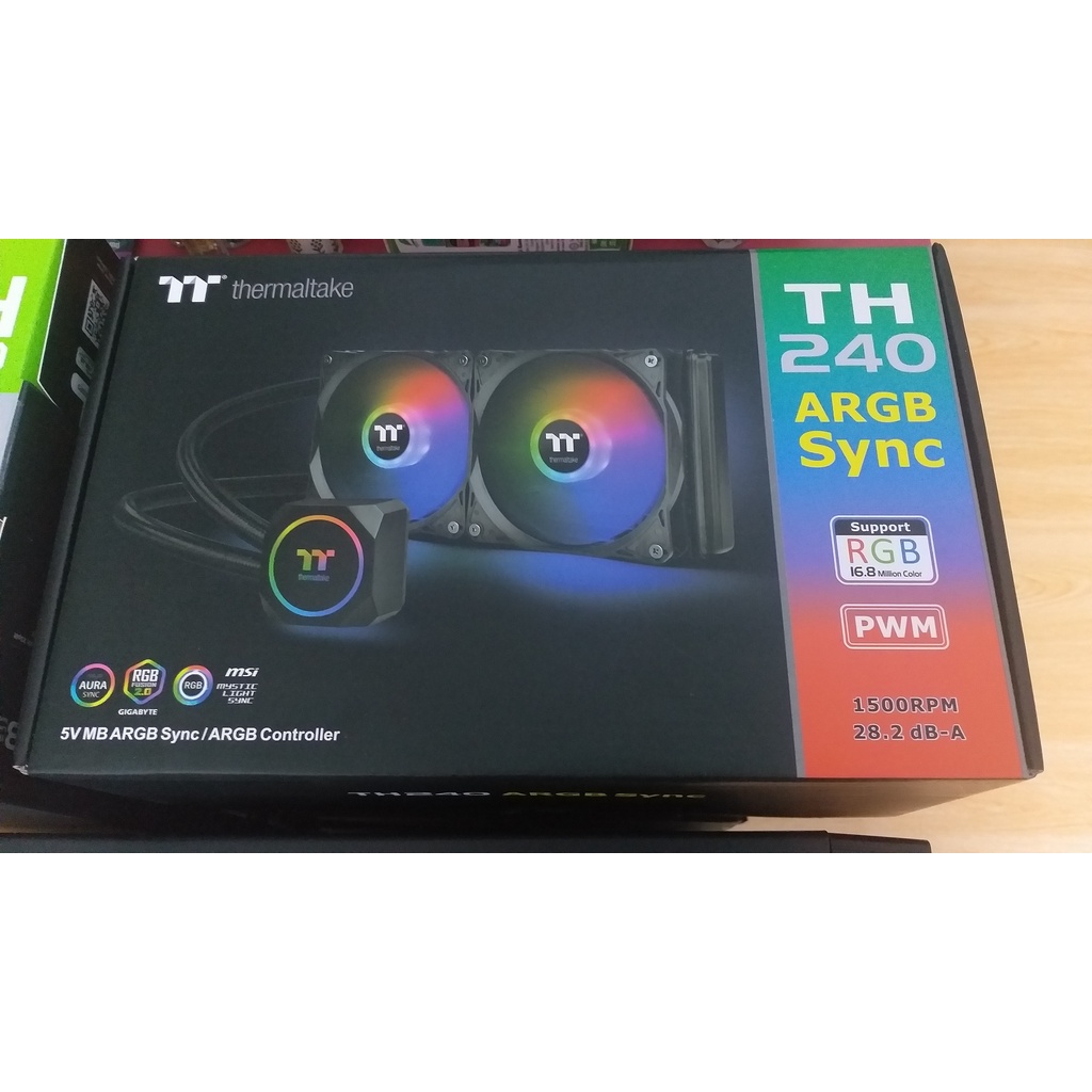 Thermaltake TH240 ARGB Sync AIO Liquid CPU Cooler | Shopee Malaysia