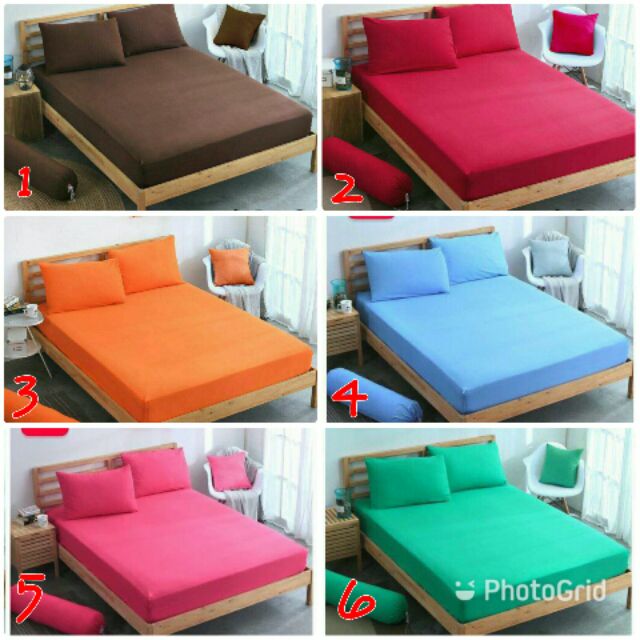 🔥OFFER!! Set Cadar Plain 4in1 | Shopee Malaysia