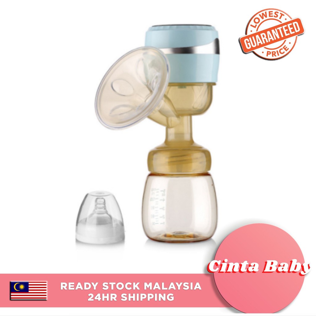 Wireless Electric Single Breast Pump Pam Susu Portable Rechargeable PPSU 100% Safe Material ...