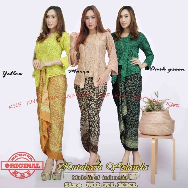 READY STOCK 🇲🇾 KUTUBARU BROKAT FURING (KEBAYA SAHAJA) | Shopee Malaysia