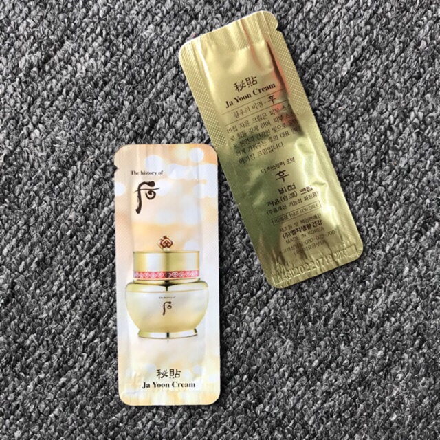 [COMBO 10 PACK] Whoo Bichup Ja Yoon Cream | Shopee Malaysia