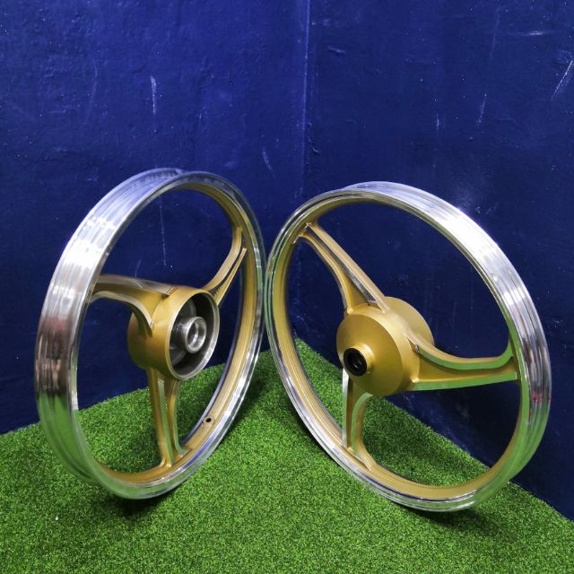 SPORT RIM 3 BATANG JENAMA M-SEKI UTK KRISS/W125/EX5/LC135 FREE BEARING ...