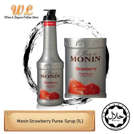 MONIN Strawberry Puree Fruitmix (1L) | Shopee Malaysia