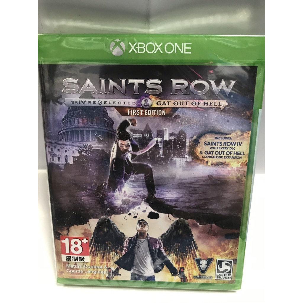 (Used) Xbox One Saint Row IV: Re Elected & Gat Out Of Hell | Shopee ...