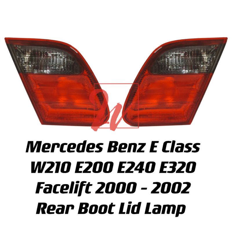 Mercedes Benz E Class W210 E200 E240 Facelift Rear Boot Lid Lamp 2000 ...