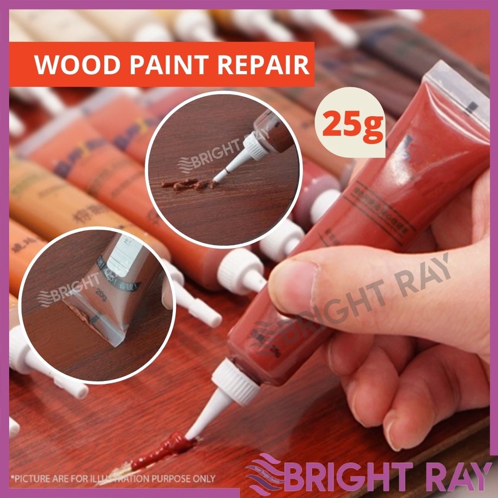 [1PC] 25g Wood Paint Filler Wax Cream Solid Wooden Refinishing Paste ...