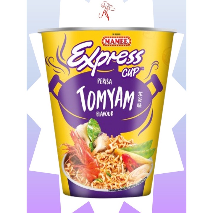 Mamee Express Cup Perisa Tom Yam 60g |Mi Segera Tomyam | Shopee Malaysia