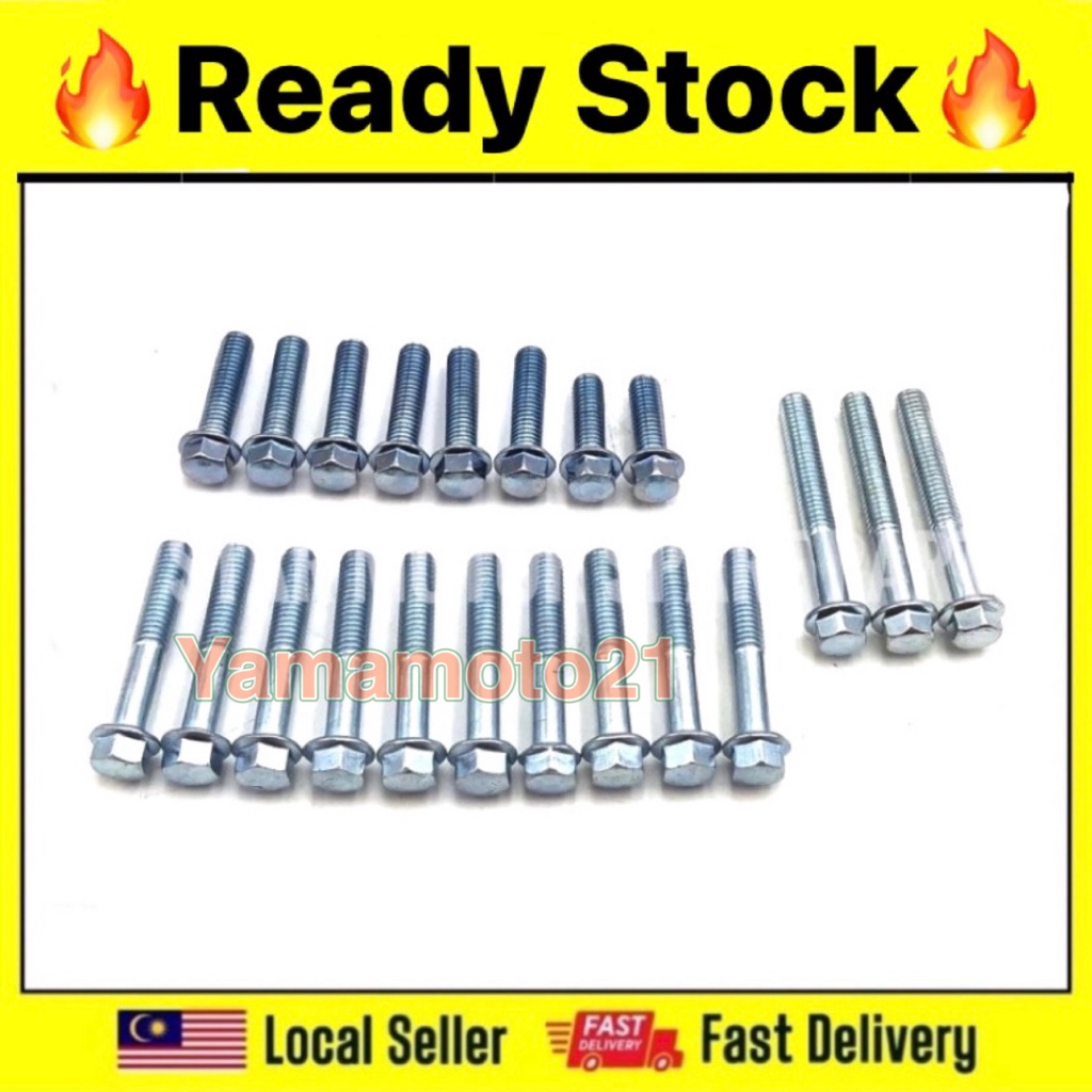 Kriss Kriss100 Kriss110 Kriss120 Magnet & Clutch Cover Cap Screw Set ...