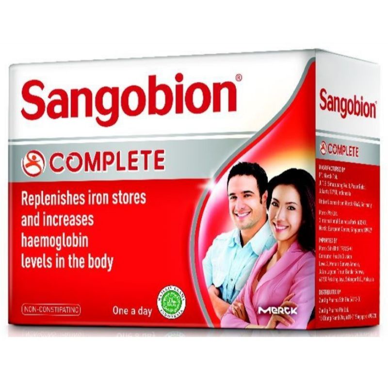SANGOBION COMPLETE ( 10 blister X 4 capsuls ) | Shopee Malaysia