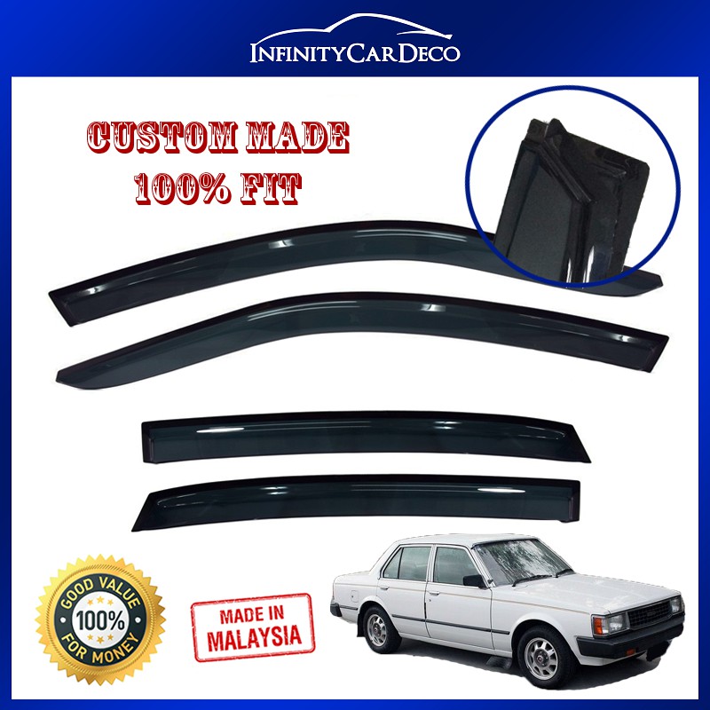 Original Oem High Quality Acrylic Door Visor (3") Compatible With ...