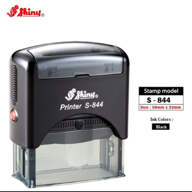 Shiny Self-Inking stamp printer S-844 | Shopee Malaysia