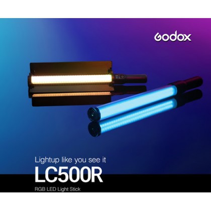 Godox LC500R LC500R Mini 2500K-8500K RGB Full Color LED Portable Fill ...