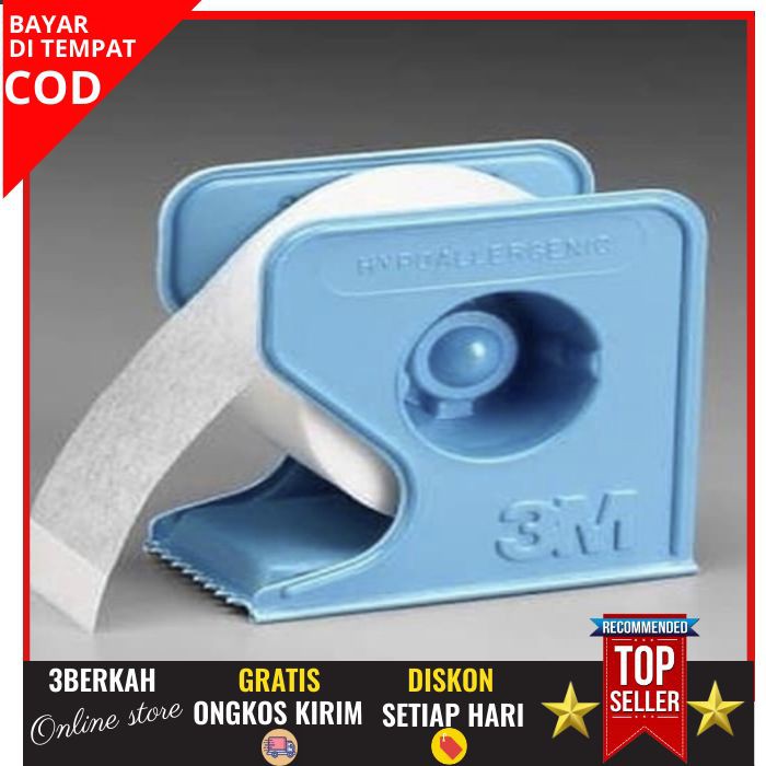 PUTIH Micropore PLASTER 3M 0.5 INCH 1/2 INCH / ORIGINAL ORIGINAL ANTI ...