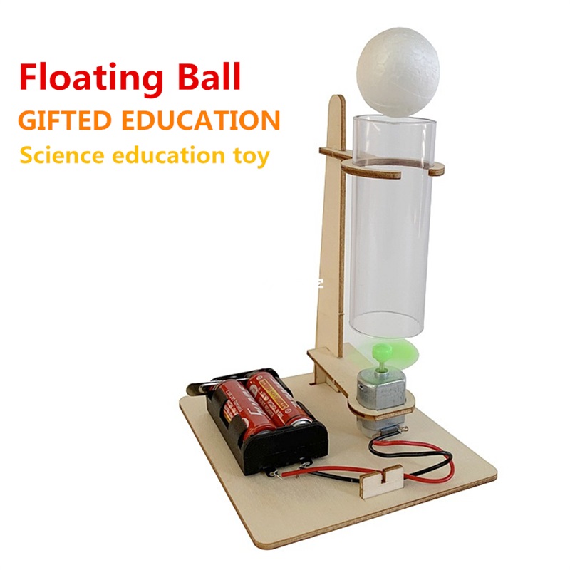 GIFTED EDUCATION Science Toy Interesting DIY Wood Electronic Floating ...