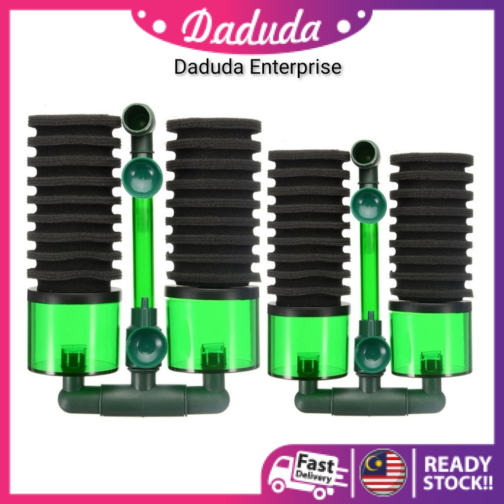 Qanvee QS 100A QS 200A Bio Sponge Air Driven Filter For Shrimp Fish ...