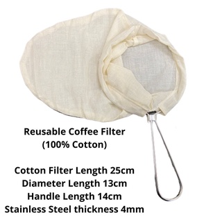 Malaysia Traditional Coffee Filter/ Replaceable Coffee Filter 100% ...