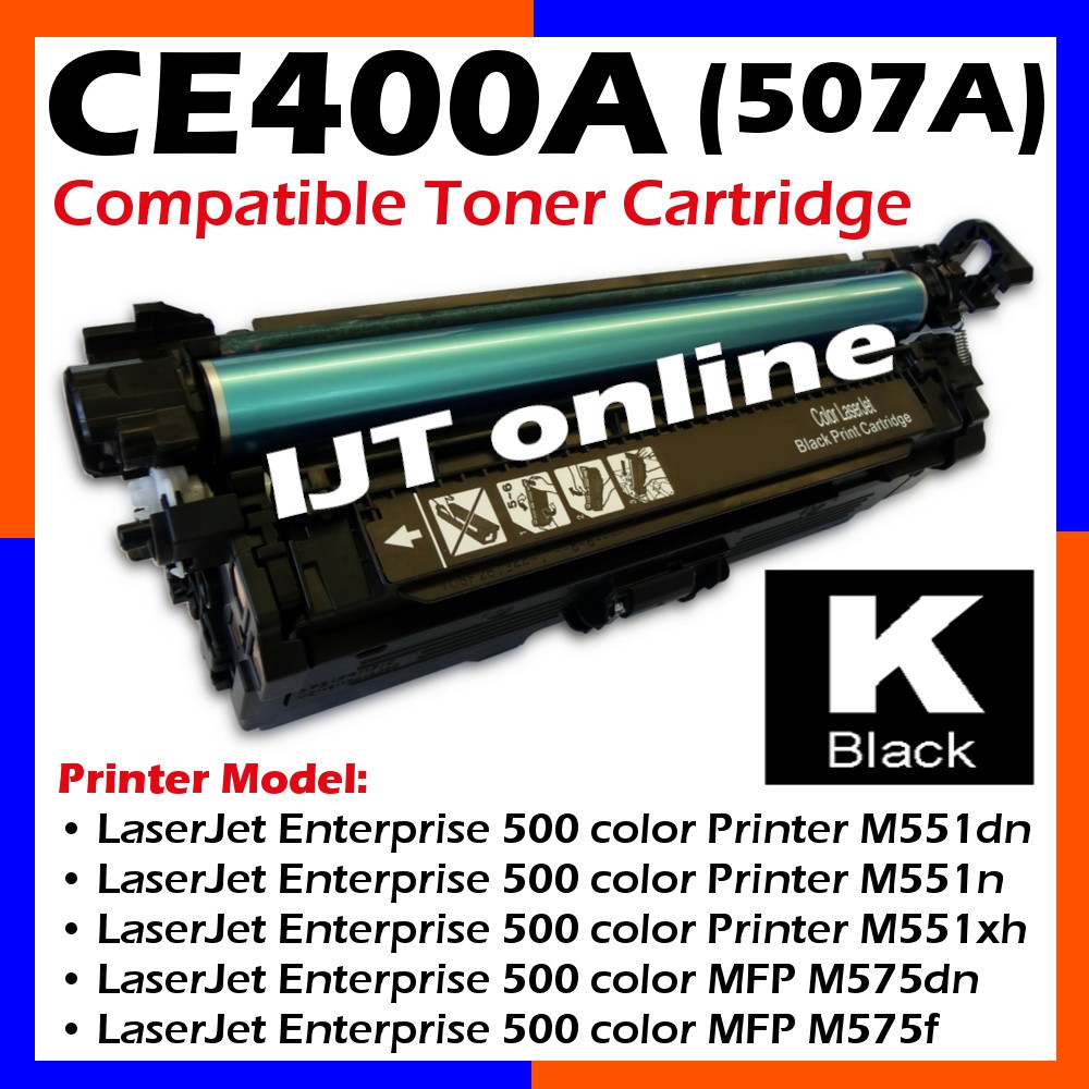 Compatible to HP 507A CE400A CE401A CE402A CE403A Laser Jet Enterprise ...