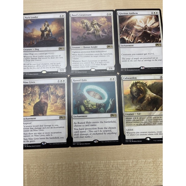 (norm)pack leader, basri’s lieutenant, glorious anthem, nine lives ...