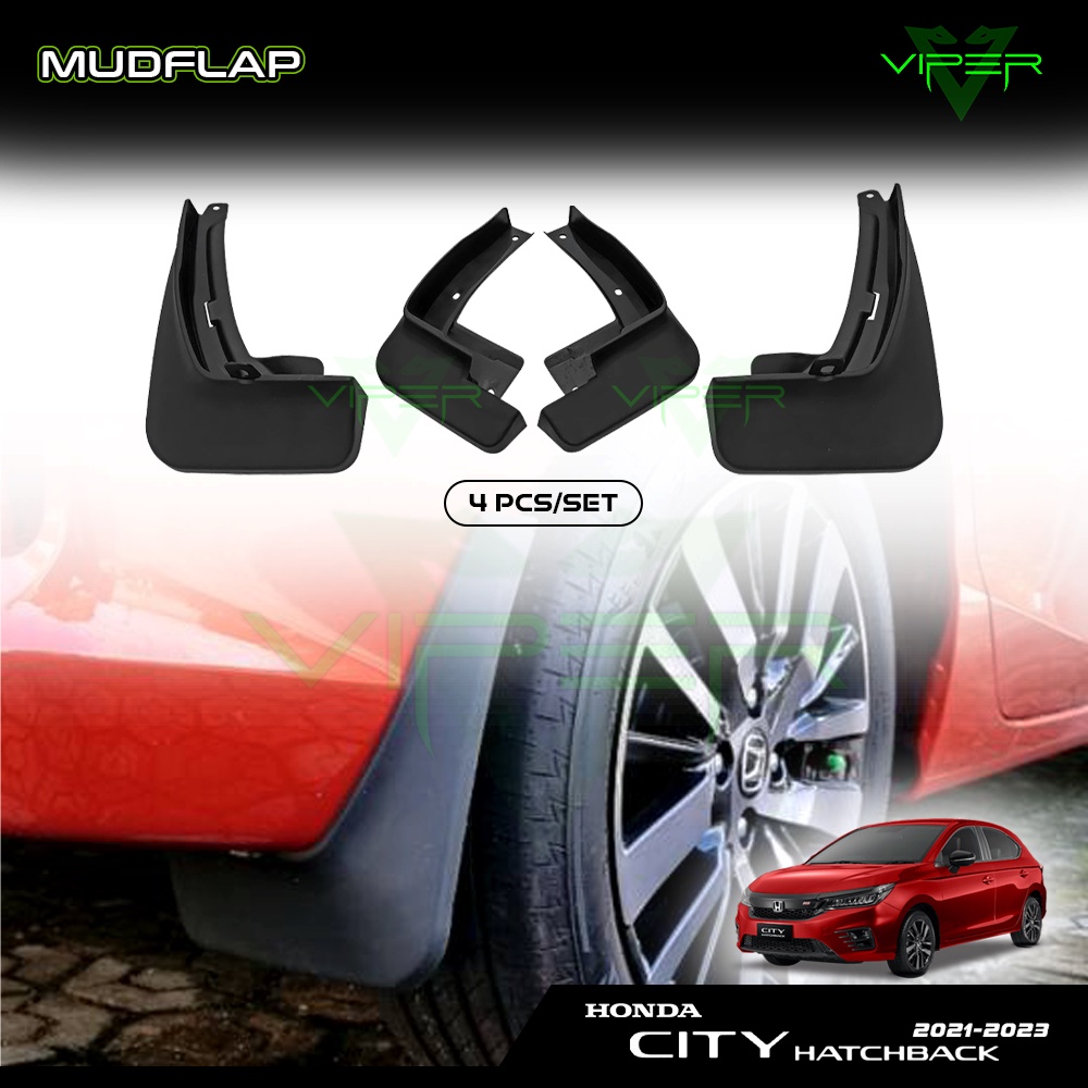 Honda City Hatchback Rubber Mudflap Mudguard Splash Guard Fender Mud ...