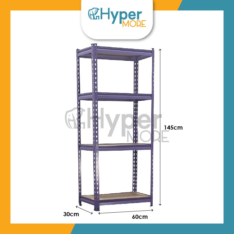 HYPERMORE Value Rack Rak Besi Bertingkat Rack Shelf Rack Rak Dapur Storage Rack Rak Buku Kitchen ...