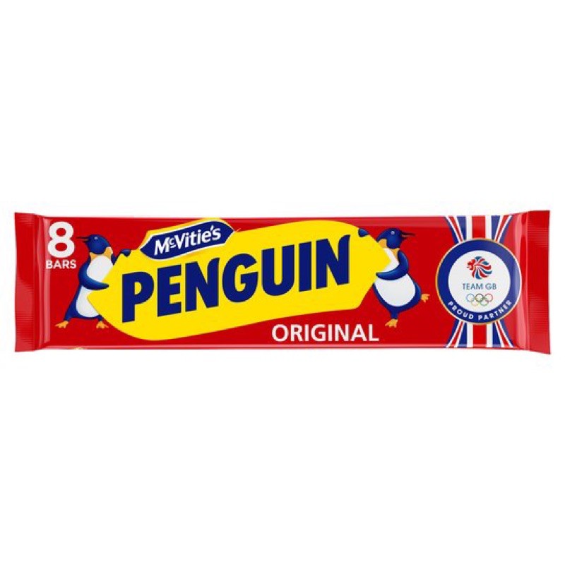 Mcvities Penguin Milk Chocolate Biscuit 8 Pack 196.8G | Shopee Malaysia