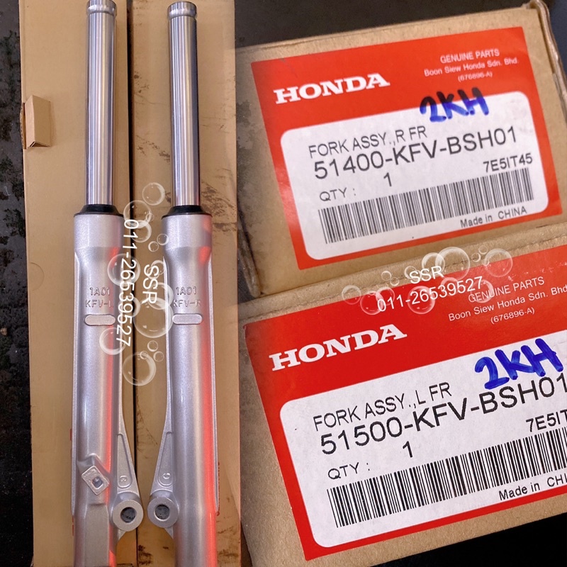 HONDA EX5 HIGH POWER/DREAM Front Fork Assy/Absorber Depan 💯 HONDA ORIGINAL | Shopee Malaysia