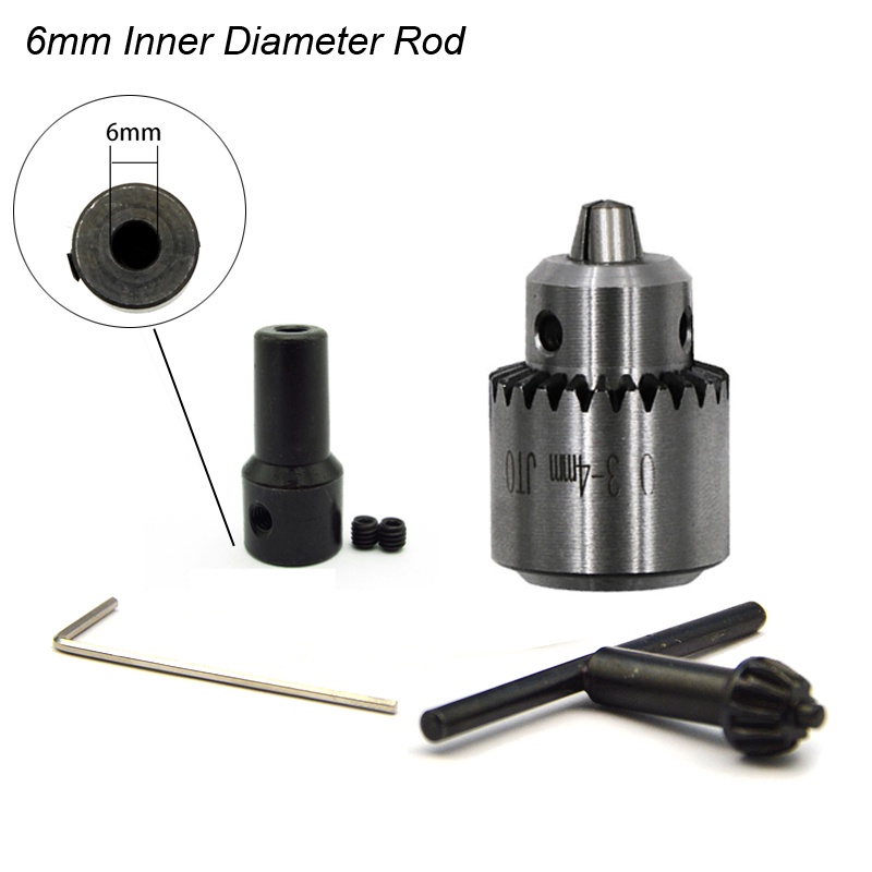Micro Motor Drill Chucks JT0 with Adapter 4mm 5mm 6mm 8mm Cartridge ...