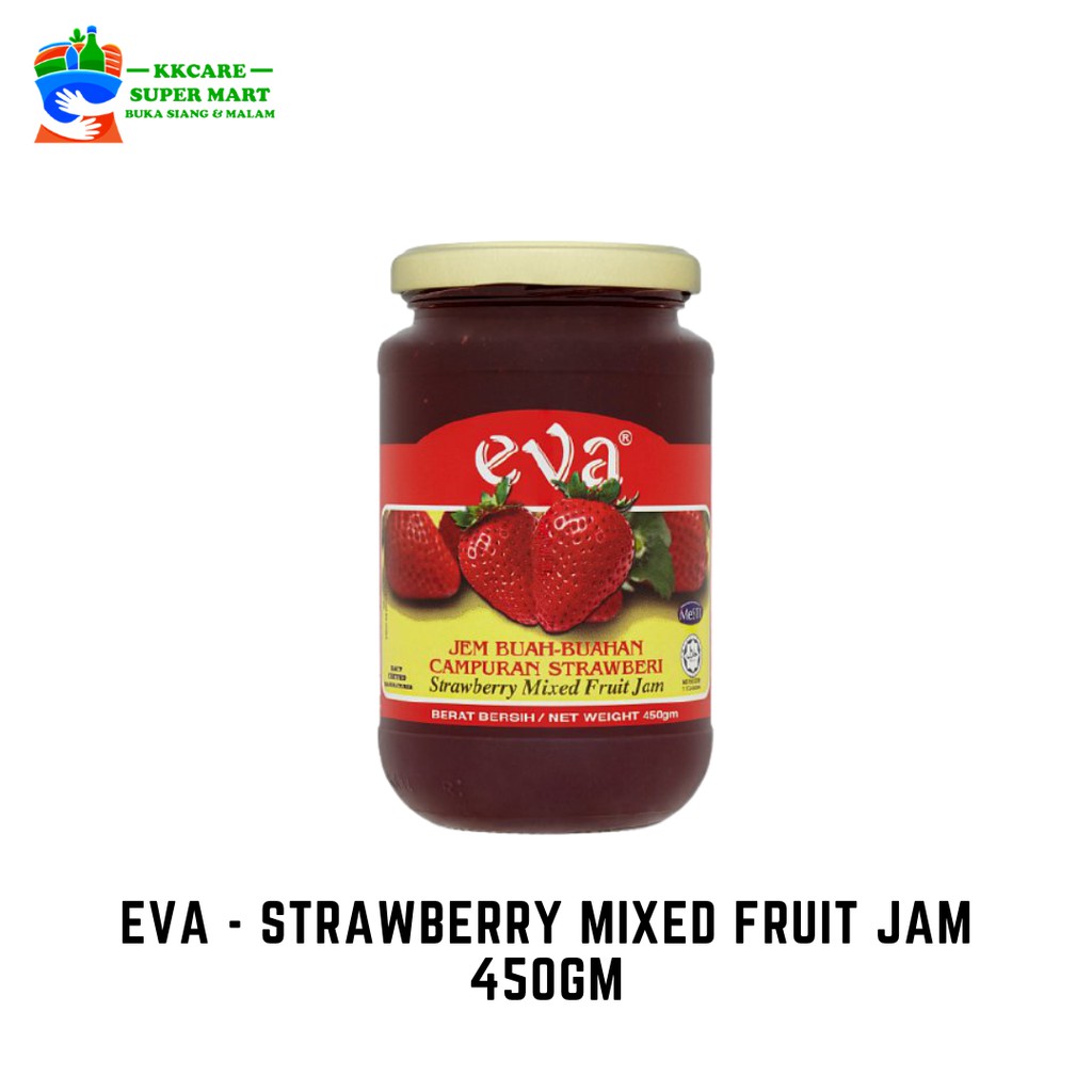 eva - Strawberry Mixed Fruit Jam (450gm) | Shopee Malaysia