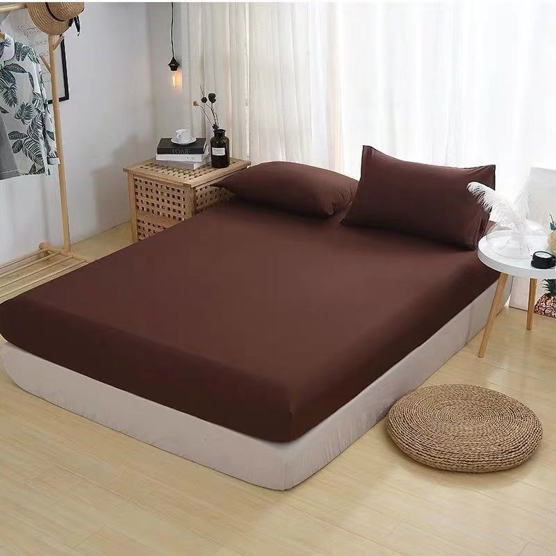 10 Colors Premium Fitted Bed Sheet / Cadar Tilam Getah Keliling (Single ...