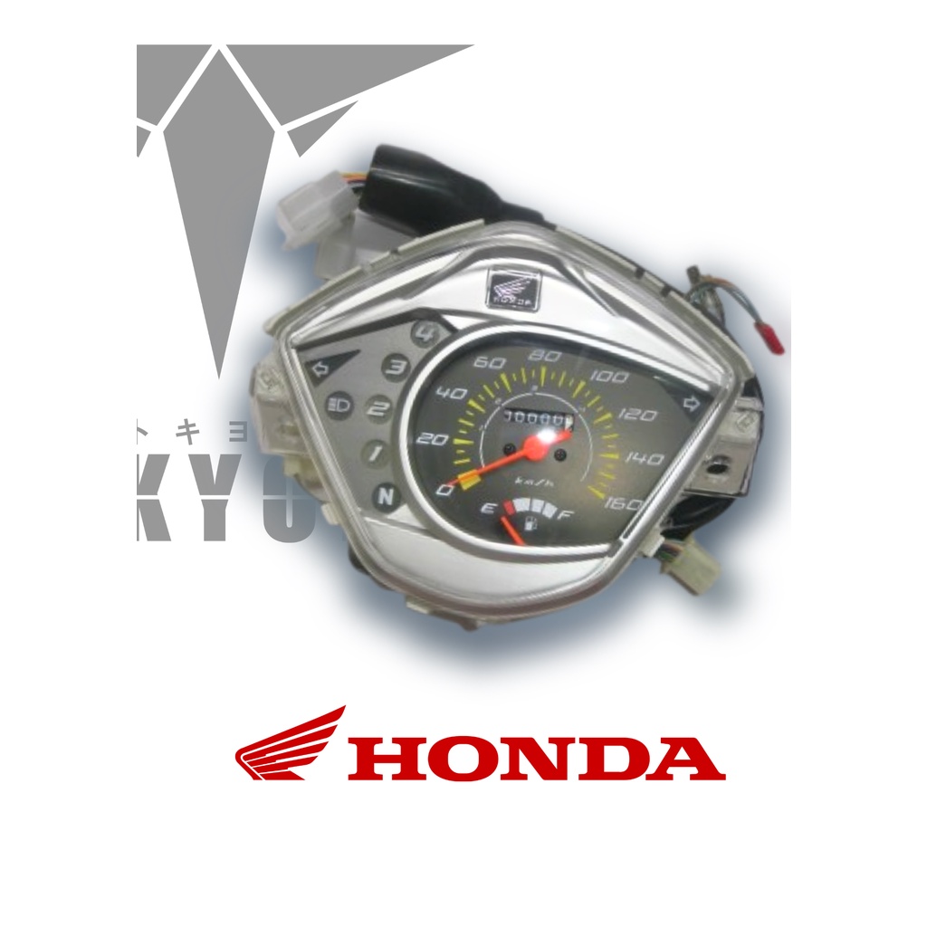HONDA WAVE110 RS METER ASSY ELECTRIC KICK STARTER SPEEDOMETER STANDARD ...
