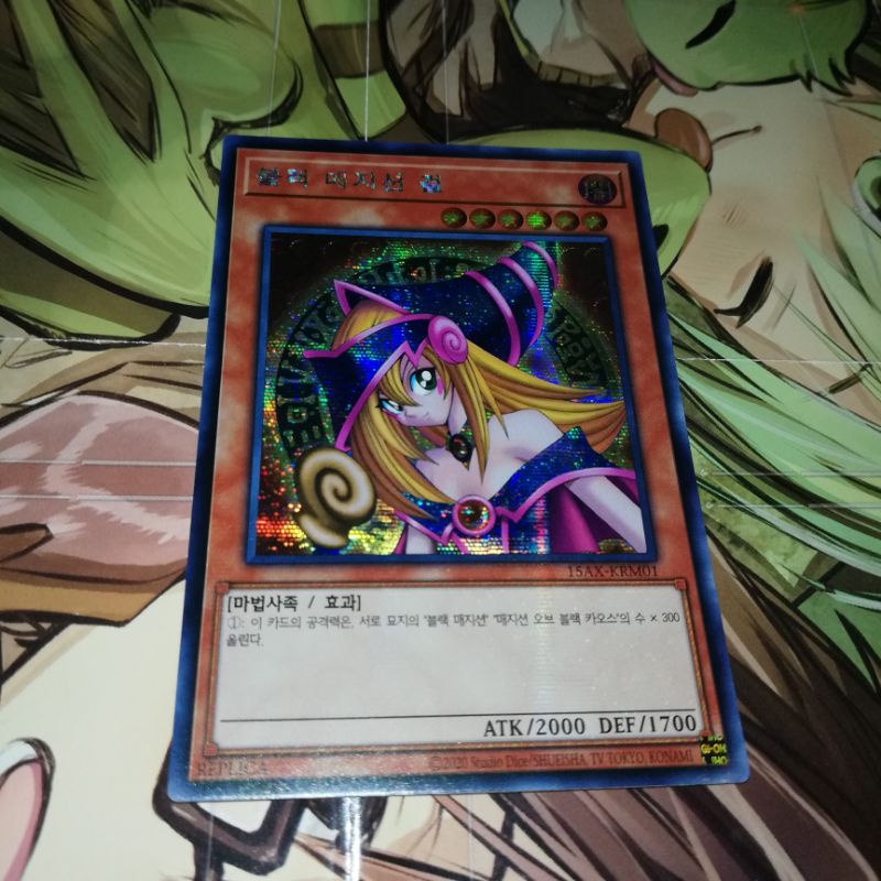 [Mine YuGiOh YGO 游戏王] 正版ORI 15AX-KRM01 Dark Magician Girl 黑魔导女孩 (Secret Rare) | Shopee Malaysia
