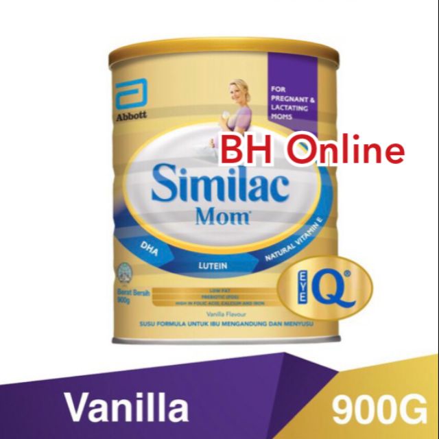 Similac Mom - Vanilla 900g | Shopee Malaysia
