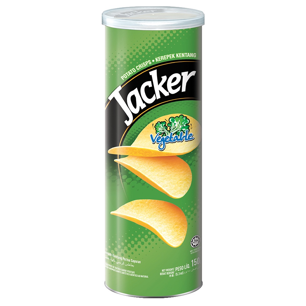 JACKER POTATO CRISPS VEGETABLES 150G | Shopee Malaysia