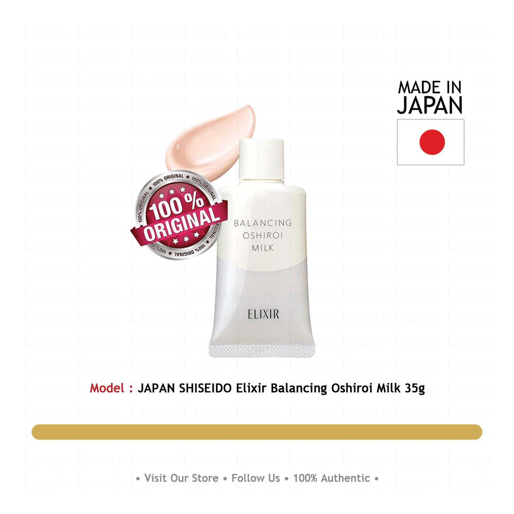 JAPAN SHISEIDO Elixir Balancing Oshiroi Milk 35g - 100% Original | Shopee Malaysia
