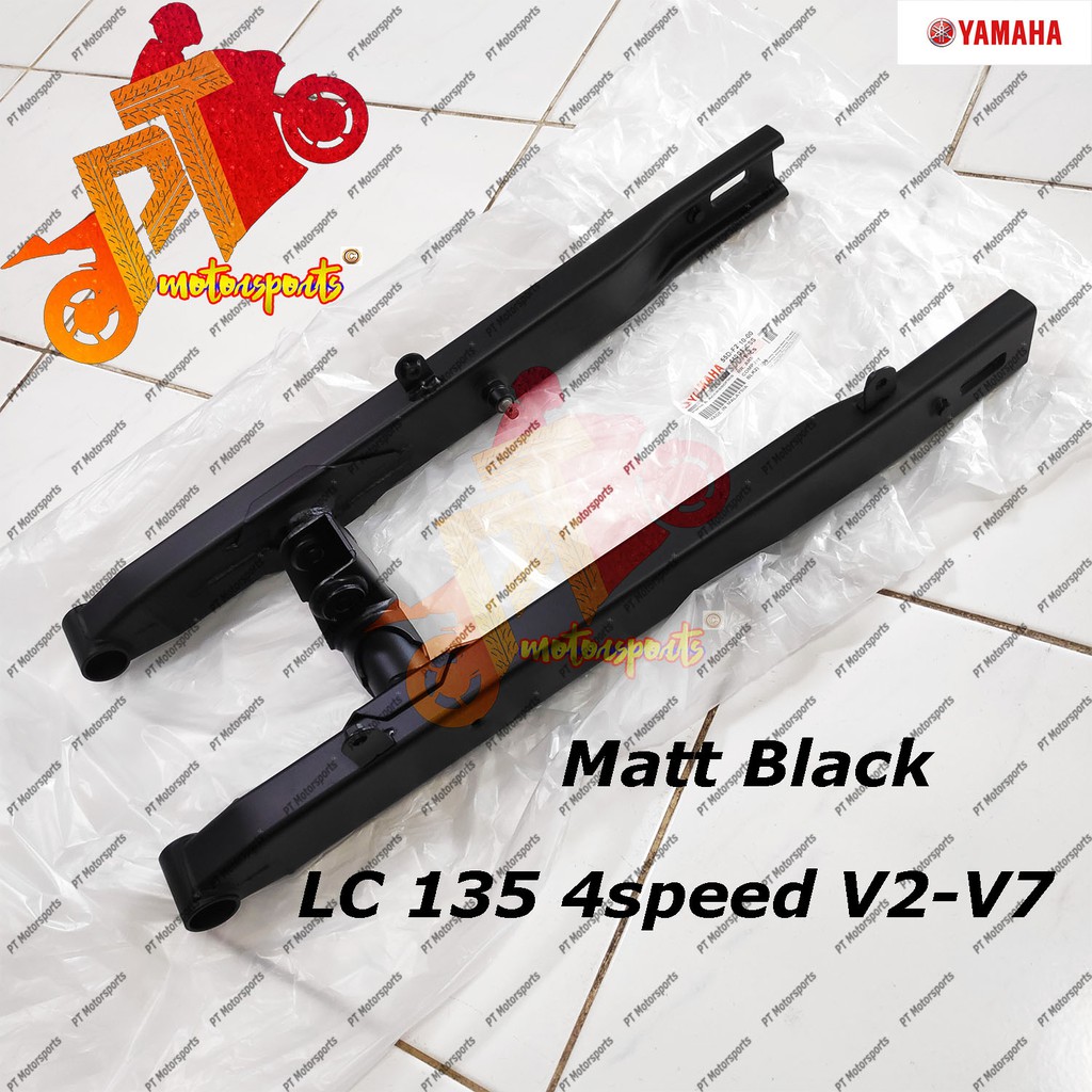 Original HLY 100% Yamaha Lc135 Swing Arm Original V2 V3 V4 V5 V6 V7 4speed 5 speed Matt Black ...
