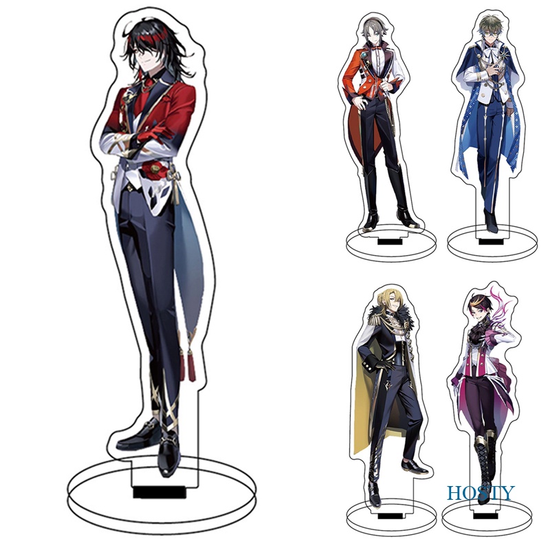 HOSTY Anime Luxiem VTuber Figures Acrylic Stand Shu Mysta Luca Ike Vox ...
