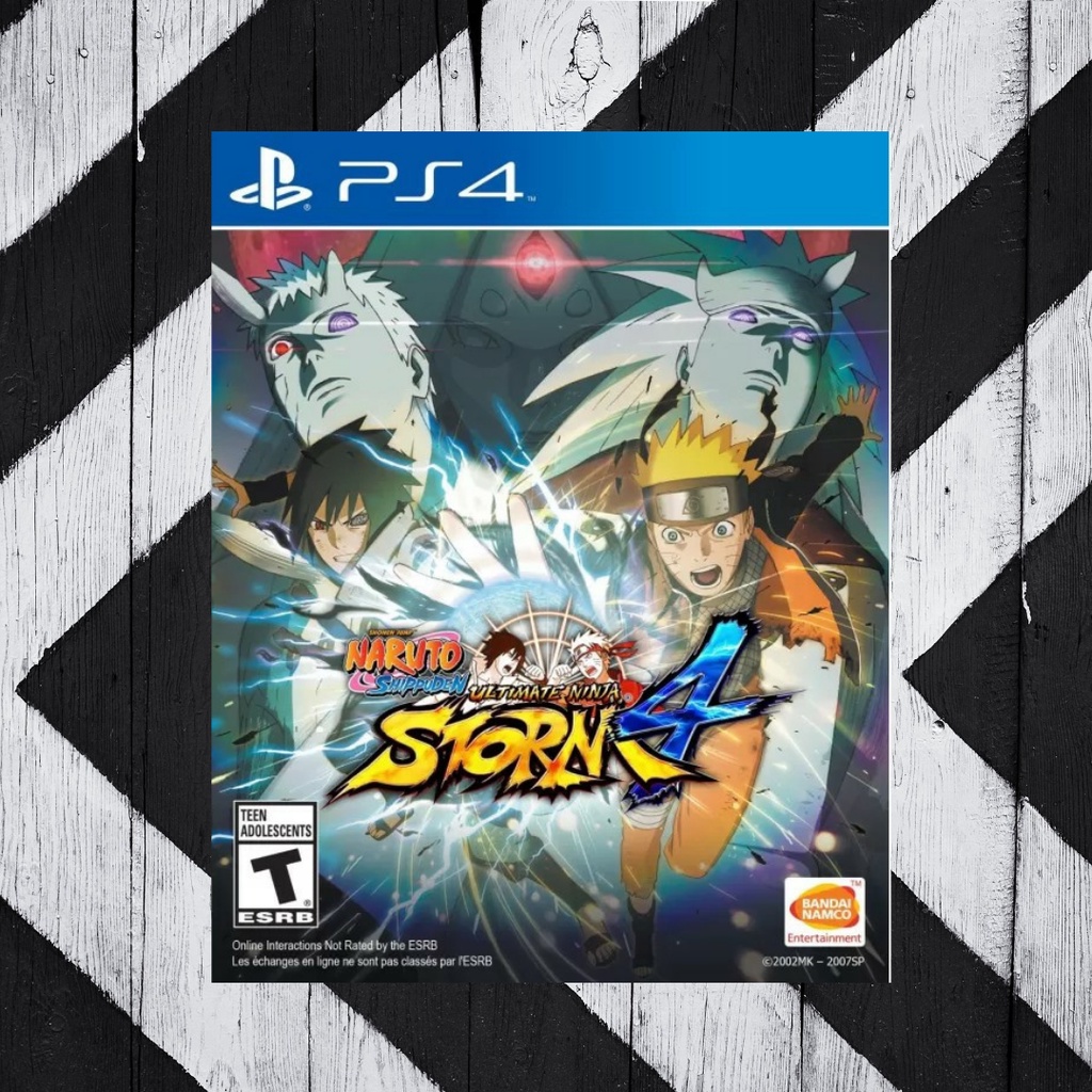 (Ready Stock) PS4 Naruto Shippuden: Ultimate Ninja Storm 4 Full Game ...