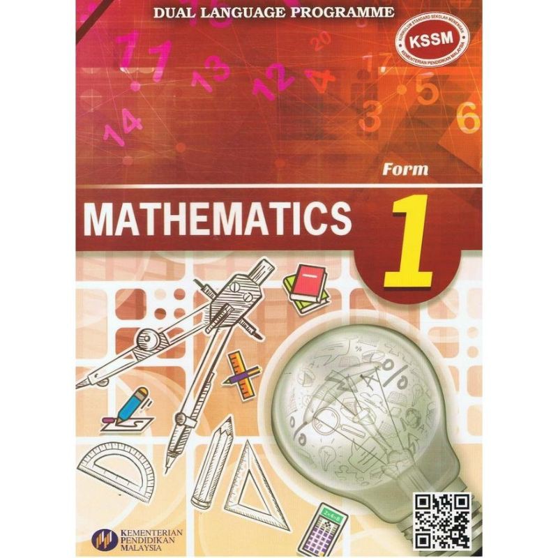 Buku Teks Mathematics Form 1 ( DLP) English Version | Shopee Malaysia