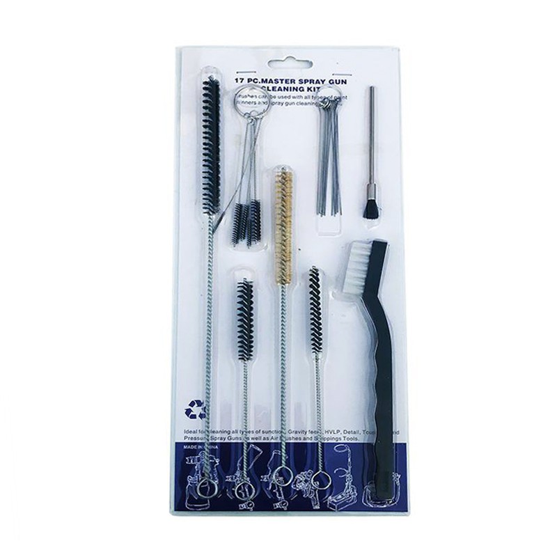 17 PC MASTER SPRAY GUN CLEANING KIT | Shopee Malaysia