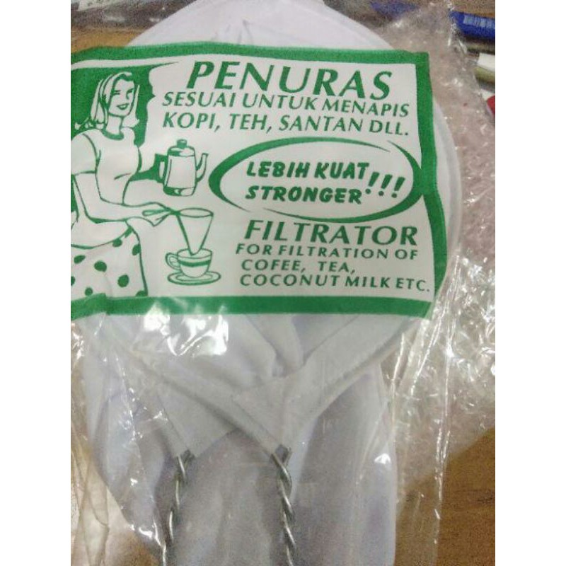 Penuras Penapis Teh Kain | Shopee Malaysia